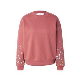 ABOUT YOU Sweatshirt 'Gitta' Damen Gr&ouml;&szlig;e L pastellblau / gr&uuml;n / orange / pink