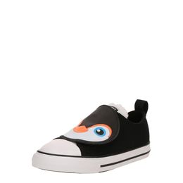 Converse Slip On 'CTAS' Jungen Gr&ouml;&szlig;e 23 himmelblau / orange / schwarz / wei&szlig;
