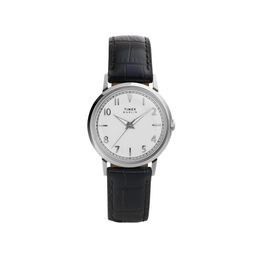 Timex Uhr ' Marlin ' Damen Gr&ouml;&szlig;e One Size schwarz / silber / wei&szlig;