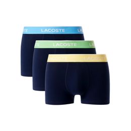Lacoste Boxershorts Herren Gr&ouml;&szlig;e XXL blau / hellgelb / gr&uuml;n