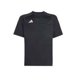 adidas Performance Funktionsshirt 'Tiro 25 Essentials' Jungen Gr&ouml;&szlig;e 116 schwarz / wei&szlig;