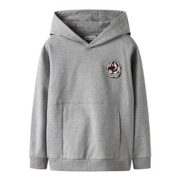 name it Sweatshirt Jungen Gr&ouml;&szlig;e 116 graumeliert
