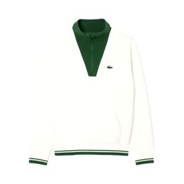 Lacoste Pullover 'Heritage' Damen Gr&ouml;&szlig;e M gr&uuml;n / wei&szlig;