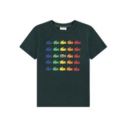 Lacoste T-Shirt Jungen Gr&ouml;&szlig;e 140 dunkelgr&uuml;n
