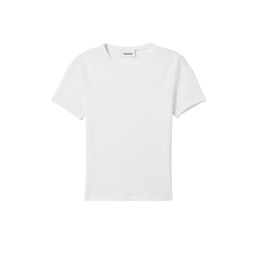 WEEKDAY T-Shirt Damen Gr&ouml;&szlig;e M wei&szlig;