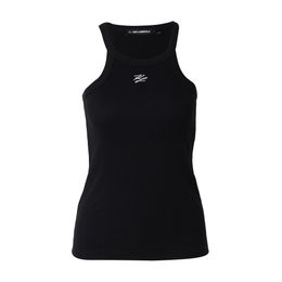 K by KARL LAGERFELD Karl Lagerfeld Top Damen Gr&ouml;&szlig;e XL schwarz / wei&szlig;