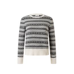 Maerz Muenchen Pullover Damen Gr&ouml;&szlig;e S ecru / grau / schwarz
