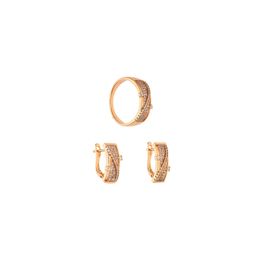 Gaya Schmuckset Damen Gr&ouml;&szlig;e One Size rosegold