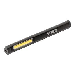 STIER Akku COB LED Stiftleuchte 200 Lumen mit Laserpointer (904857)