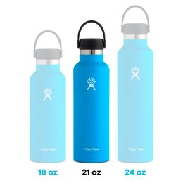 Hydro Flask Standard Flex Cap Trinkflasche 621 ml olive - Isolierflaschen & Isobeh&auml;lter