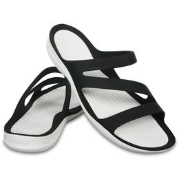 Crocs Swiftwater Damensandalen schwarz 37-38 - Damenschuhe