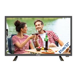 Berger Camping TV LED Fernseher mit Bluetooth 32 Zoll - Fernseher