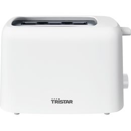 Tristar Toaster mit 6 Stufen inklusive Brötchenaufsatz weiß 650 W Premium - Kochgeräte & sonstiges