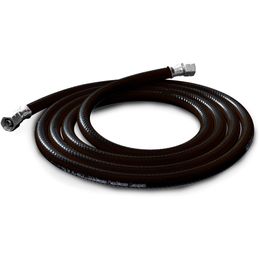 Enders Gasschlauch G &frac14;&lsquo;&lsquo; LH mit &Uuml;berwurfmutter schwarz &Oslash; 6,3 mm 150 cm - Gas-Verl&auml;ngerungsschl&auml;uche