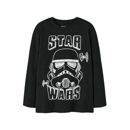 name it Shirt 'NKMVolt Starwars' Jungen Gr&ouml;&szlig;e 134/140 schwarz / wei&szlig;