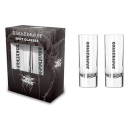 Darkthrone Logo Schnapsglas-Set klar SG009