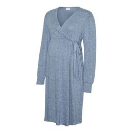 MAMALICIOUS Kleid Damen Gr&ouml;&szlig;e 44 blau Winterkleid