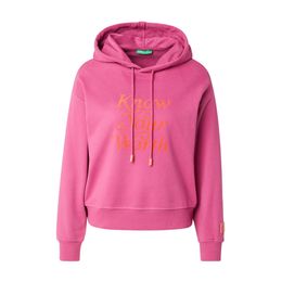 United Colors Of Benetton Sweatshirt Damen Gr&ouml;&szlig;e XS orange / pink