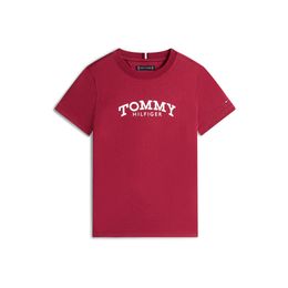 Tommy Hilfiger T-Shirt Jungen Gr&ouml;&szlig;e 98 navy / beere / rot / wei&szlig;