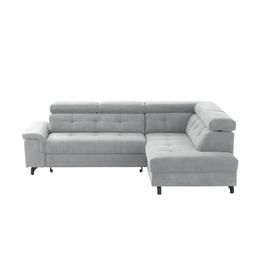 Ecksofa Frieda grau Ma&szlig;e (cm): B: 271 H: 87 T: 207.0 Sofas > Sofas nach Material > Stoffsofas &raquo; Sofa DE