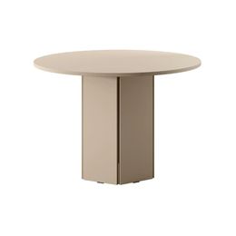 Selsey Esstisch rund beige &Oslash;: 110.0 &raquo; M&ouml;bel Kraft
