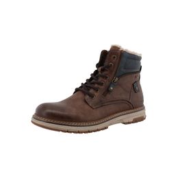 Tom Tailor Lace-Up Boots male size 40 Navy / Brown
