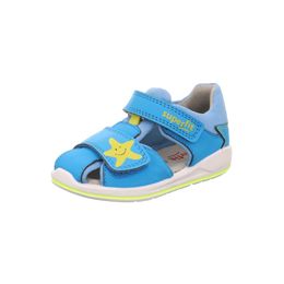 Superfit Sandals 'BOOMERANG' girl size 25 Azure / Light blue / Yellow