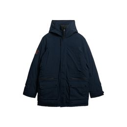Superdry & Co Winter Parka male size L marine blue