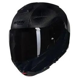 Nolan X-1005 Ultra Carbon Puro N-Com Klapphelm schwarz L
