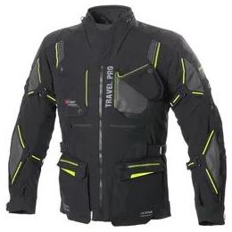 B&uuml;se B&uuml;se Travel Pro Textiljacke schwarz / gelb Herren 62