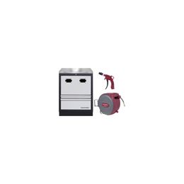 Kraftwerk Schrank f&uuml;r Kabelaufroller+rostfreie Set (3964-28-96)