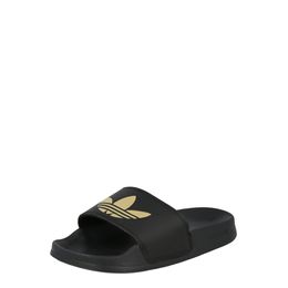 adidas originals Pantolette 'Adilette Lite' Damen Gr&ouml;&szlig;e 44.5/45 gold / schwarz