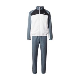 Sergio Tacchini Trainingsanzug 'Metropolis' Herren Gr&ouml;&szlig;e L stone / schwarz / wei&szlig;
