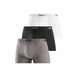 s.Oliver Boxershorts Herren Gr&ouml;&szlig;e XL graumeliert / schwarz / wei&szlig;