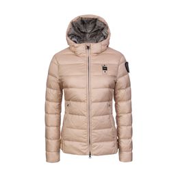 Blauer Winterjacke 'Charme' Damen Gr&ouml;&szlig;e XL puder