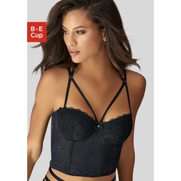 Petite Fleur Gold Corsage schwarz Gr. 90 Cup C für Damen