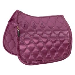 ESKADRON Heritage Schabracke Satin Jewel rot/rosa/lila Pony Dressur