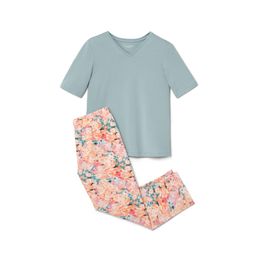 Tchibo - Pyjama - Damen - Gr. S - apricot
