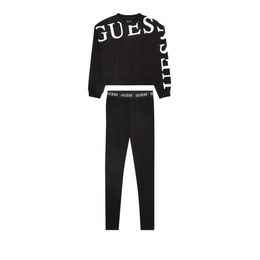 Guess Set M&auml;dchen Gr&ouml;&szlig;e 152 schwarz / wei&szlig;
