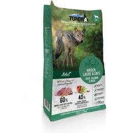 Tundra Hirsch, Ente, Lachs Hunde-Trockenfutter Adult 3,18kg