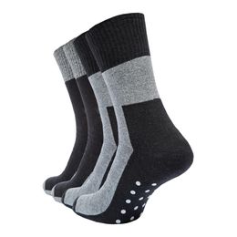 Vincent Creation Socken Damen Gr&ouml;&szlig;e 39/42 graumeliert / schwarz