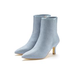 Lascana Stiefelette denimblau Gr. 37 f&uuml;r Damen