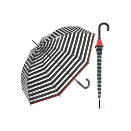 Le Monde du Parapluie Stockschirm in Transparent/ Schwarz - Ø 95 cm - 54% | Damen-regenschirme