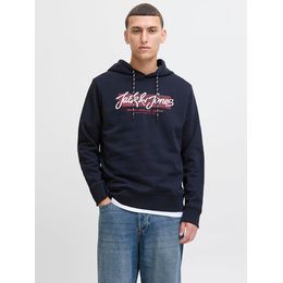 Jack & Jones Jack & Jones Hoodie "Urban" in Dunkelblau - 45% | Gr&ouml;&szlig;e XL | Herren-sweatshirts-jacken