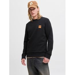 Jack & Jones Jack & Jones Sweatshirt in Schwarz - 48% | Gr&ouml;&szlig;e XL | Herren-plussize