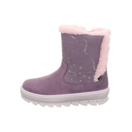 Superfit Leder-Winterstiefel "Flavia" in Lila - 43% | Gr&ouml;&szlig;e 27 | Kinderstiefel