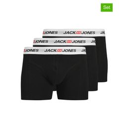 Jack & Jones Jack & Jones 3er-Set: Boxershorts in Schwarz - 43% | Gr&ouml;&szlig;e M | Herren-waesche
