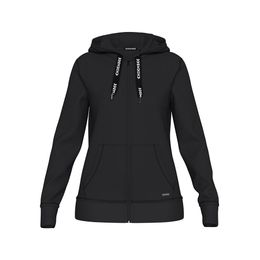 Chiemsee Sweatjacke "Nusa" in Schwarz - 62% | Gr&ouml;&szlig;e XS | Damen-sweatshirts-jacken