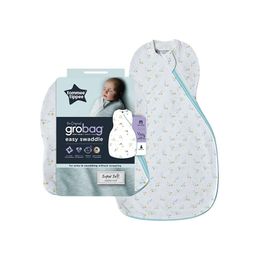 Tommee Tippee Babyschlafsack in Weiß/ Türkis - 1 TOG - 59% | Größe 50-62 |