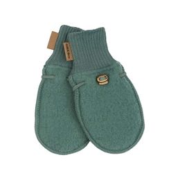 Mikk-line Woolf&auml;ustlinge in Gr&uuml;n - 15% | Gr&ouml;&szlig;e 62/68 | Baby-handschuhe